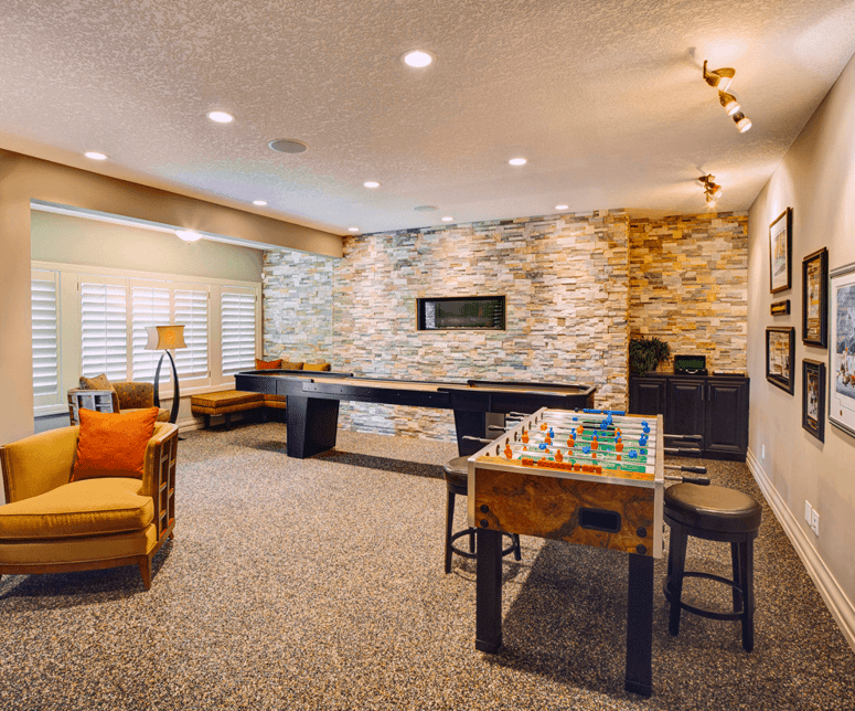 Creating a Sports Themed Man Cave